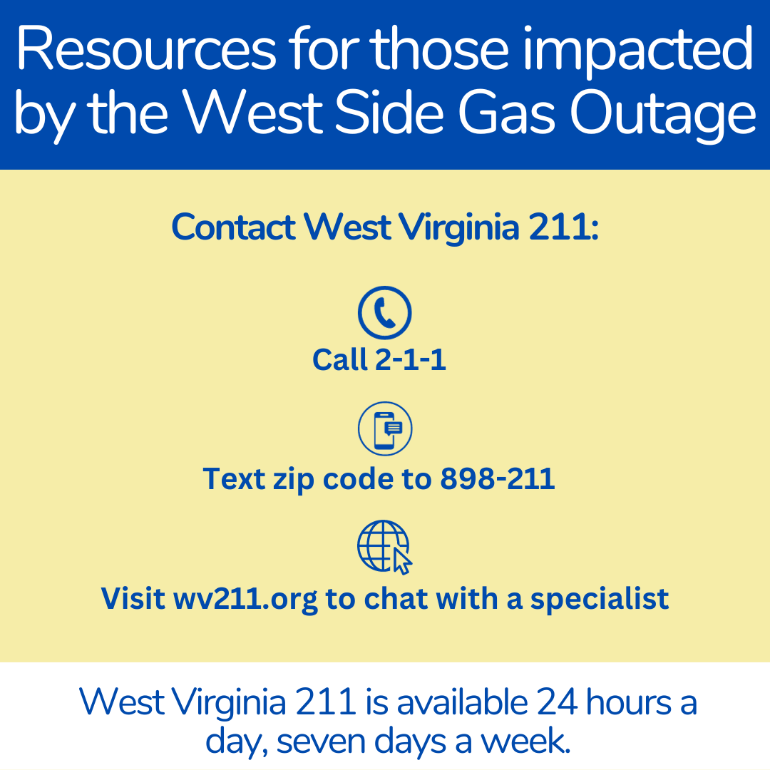 DHHR Reminds Residents Impacted by West Side Gas Outage to Contact West ... DHHR Reminds Residents Impacted by West Side Gas Outage to Contact West ...